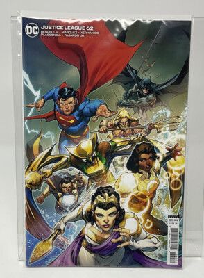 Justice League #62 2021 Unread Howard Porter Card Stock Variant DC ...