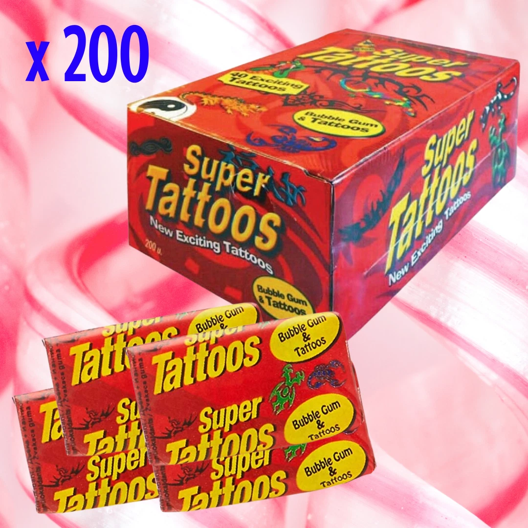 Discover more than 70 90s bubble gum with tattoo - in.cdgdbentre