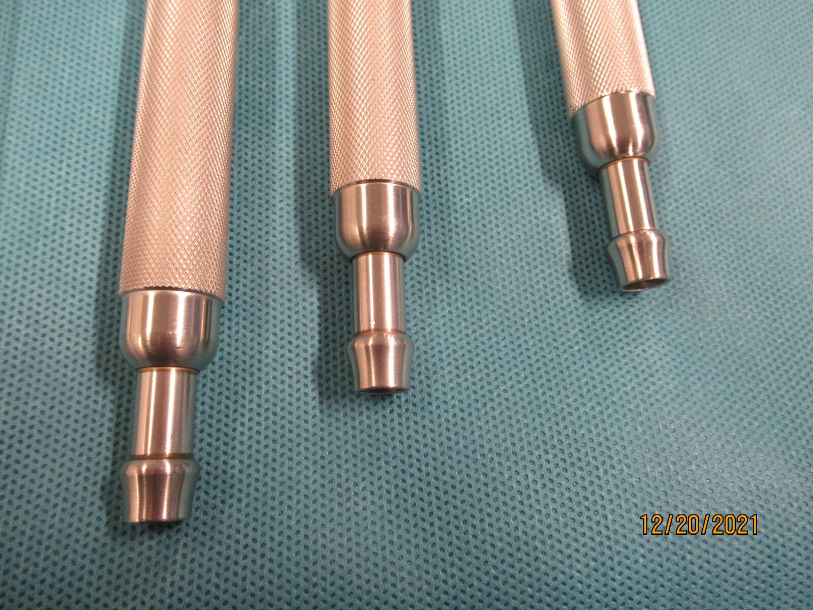 Jarit 310-108 Cooley Graft Suction Tube 12 1/4” , 10mm wide tip set of ...