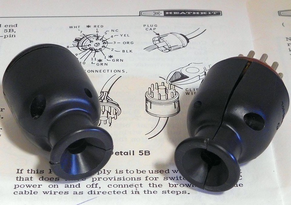 BRAND NEW 11 PIN CONNECTORS FOR HEATHKIT POWER SUPPLIES - USA MADE | eBay