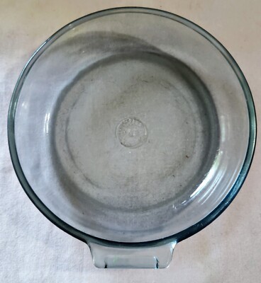 Vtg FLAMEWARE PYREX Clear Glass 7" SKILLET #817-B No Handle Cookware ...