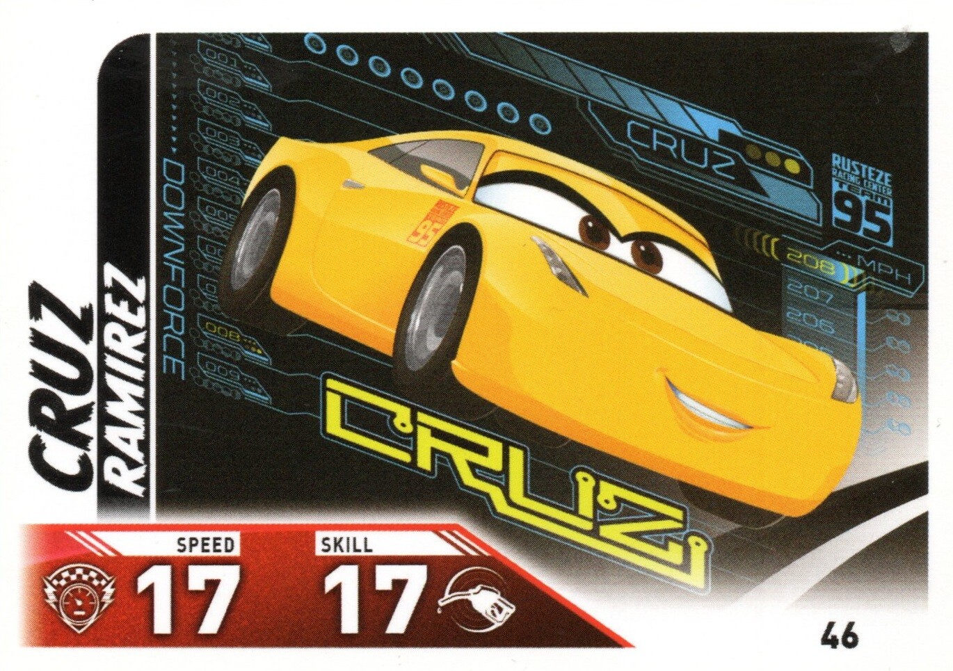 Topps Disney Pixar CARS 3 trading cards Lightning inc McQueen Jackson ...