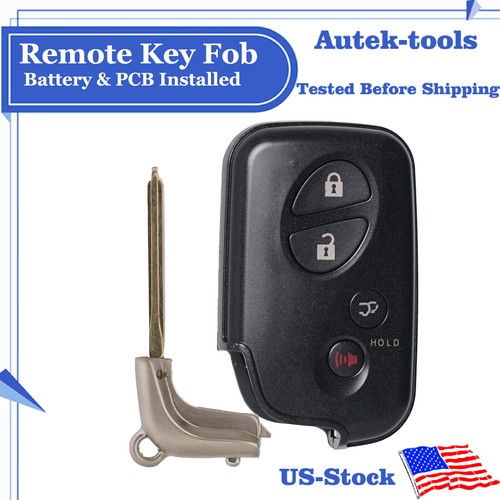 For Lexus RX350 RX450 CT200 Key Fob SUV HYQ14ACX 2010 2011 2012 2013 ...