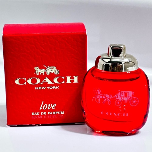 New Coach Love EAU DE PARFUM Perfume Splash Mini 4.5 ml/0.16 oz~New ...