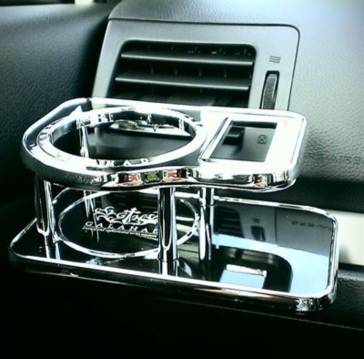 Carmate Drink Holder Table NZ629 Black Plastic JDM VIP Style Brand New ...