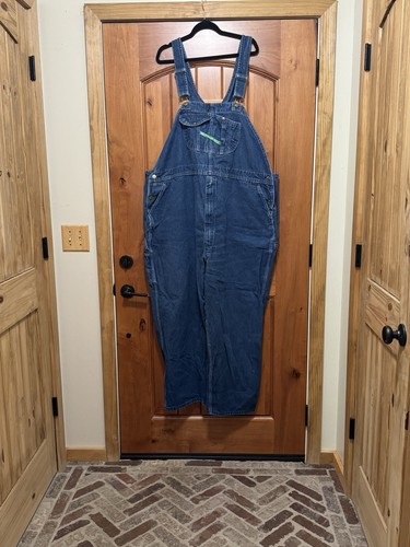 Key Imperial Aristocrat Denim Bib Overalls Men Blue Zip Fly 56x30 ...