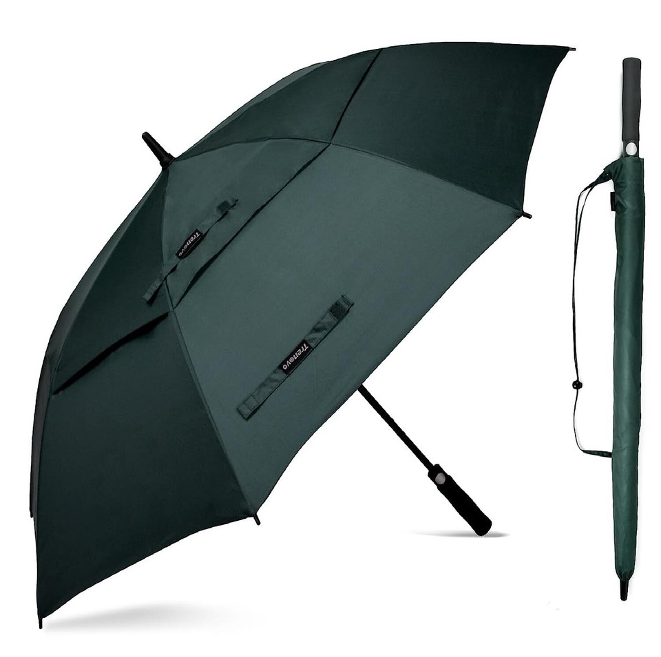 54/62/68 Inch Extra Large Oversized Golf Umbrella Heavy Duty Big Long ...