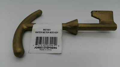 Jones Stephens (M07001) Water Meter Box Key - Brass. NEW | eBay