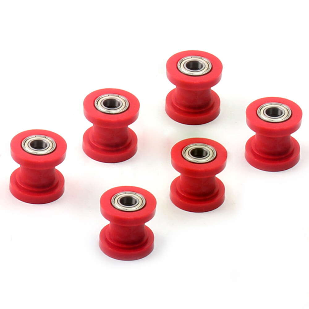 1Pc 8mm Chain Roller Slider Tensioner Guide Pulley For Bike Motorcycle ...