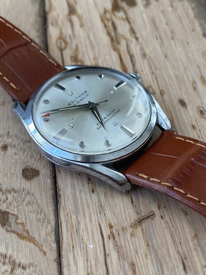 Vintage Waltham Automatic Watch Red Arrow | eBay
