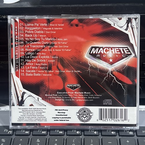CD- Machete Music Chart Topping Hits 2006-Reggaeton | eBay