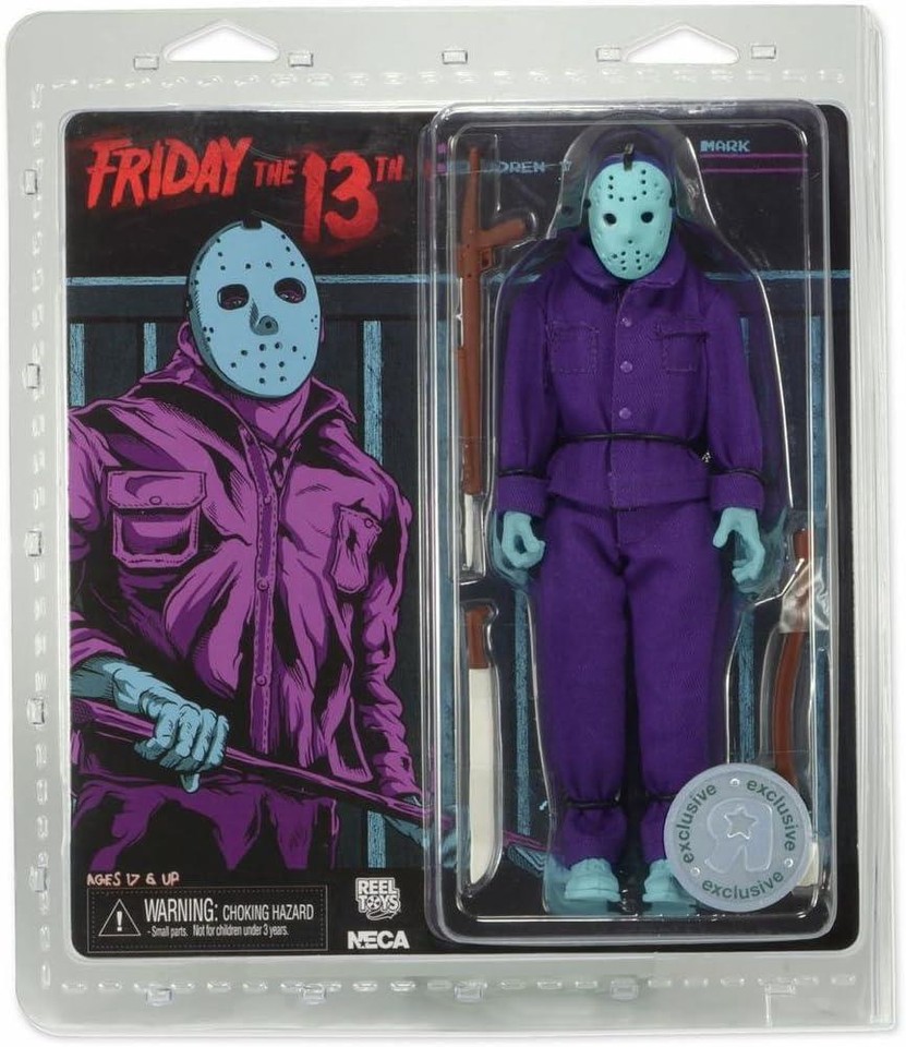 Jason Voorhees Friday the 13th Glow in the Dark Toys R Us Exclusive NES ...