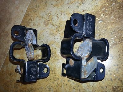 Mercedes S-Class W220 S430 Hood Latch Latches Set Both Pair x2 ...