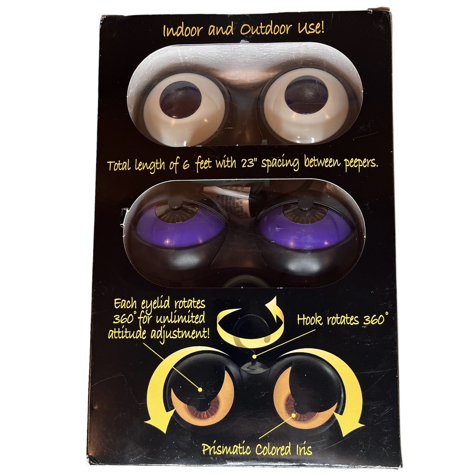 PEEP N Peepers Flashing Eyes Halloween Lights B25 for sale online | eBay