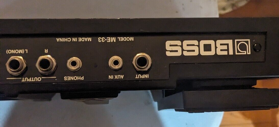 BOSS ME-33 Multiple Multi Effects Processor Guitar Effect | eBay