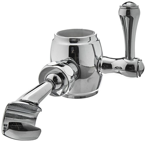 Rohl Sliding Mechanism with Metal Knob Handle 1270/CENTRSTN, Satin ...