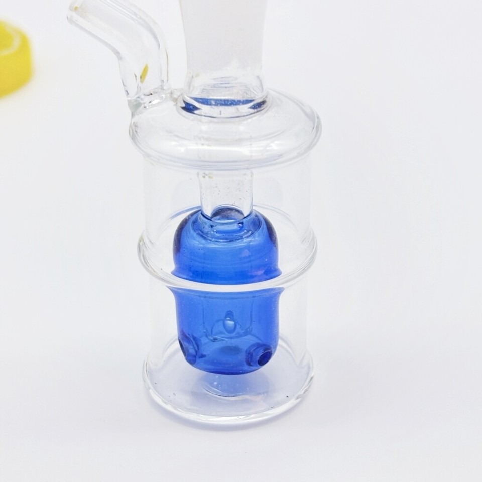 8cm Mini Glass Bong Filter Hookah Water Pipe Shisha Smoking Bubbler ...