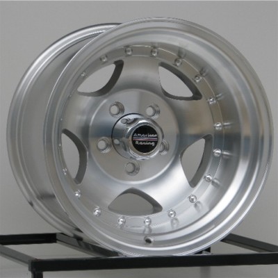 15" Silver American Racing AR23 Wheel Rims Chevy GMC Truck 1/2 Ton 5 ...