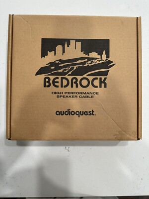 Audioquest Bedrock Speaker Cable | 8 Feet | Red | Bi-Wire | Universal ...