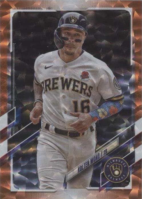 2021 Topps Update Series - Kolten Wong #US110 Orange Foil /299 for sale ...