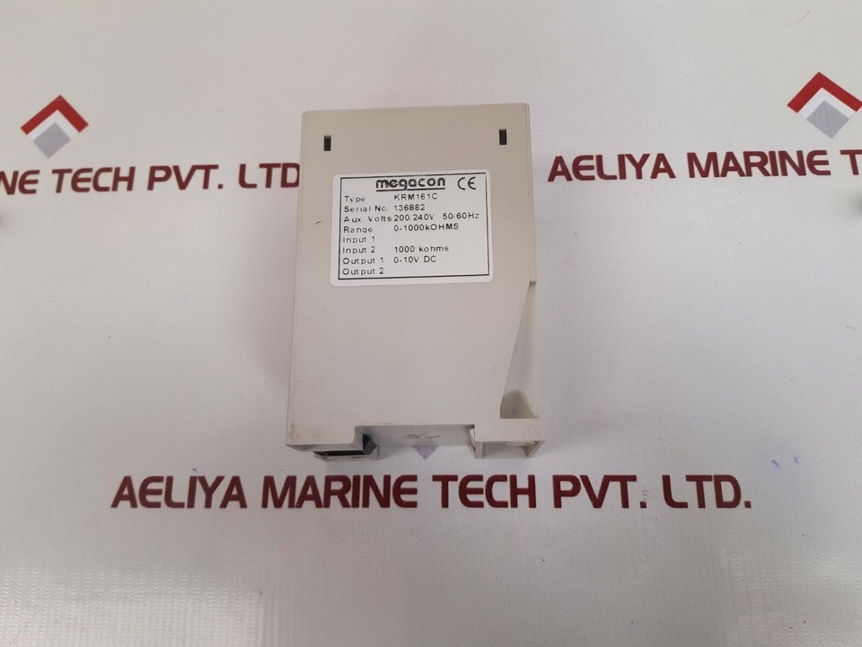 Megacon KRM161C Relè Di Guasto A Terra 200/240V 50/60Hz 1000 KOhm | eBay