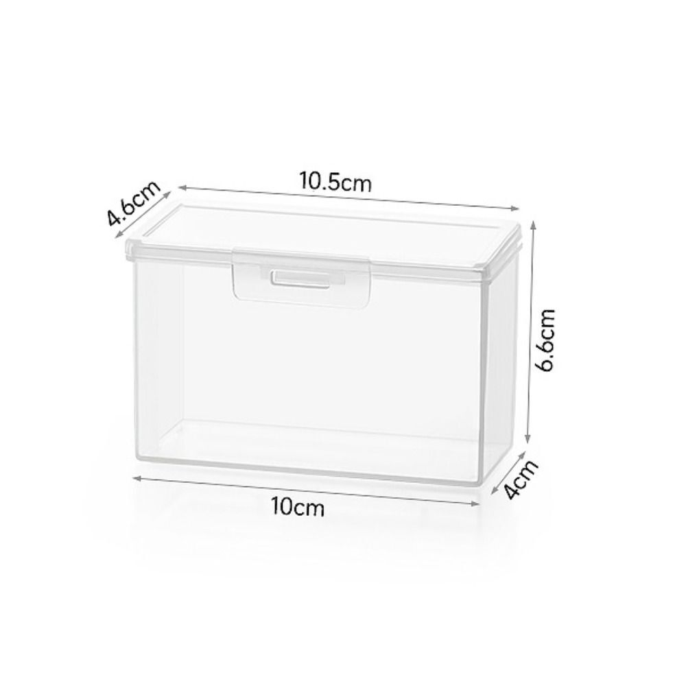 Portable Transparent Organizer Box Container Organizing Box Home | eBay
