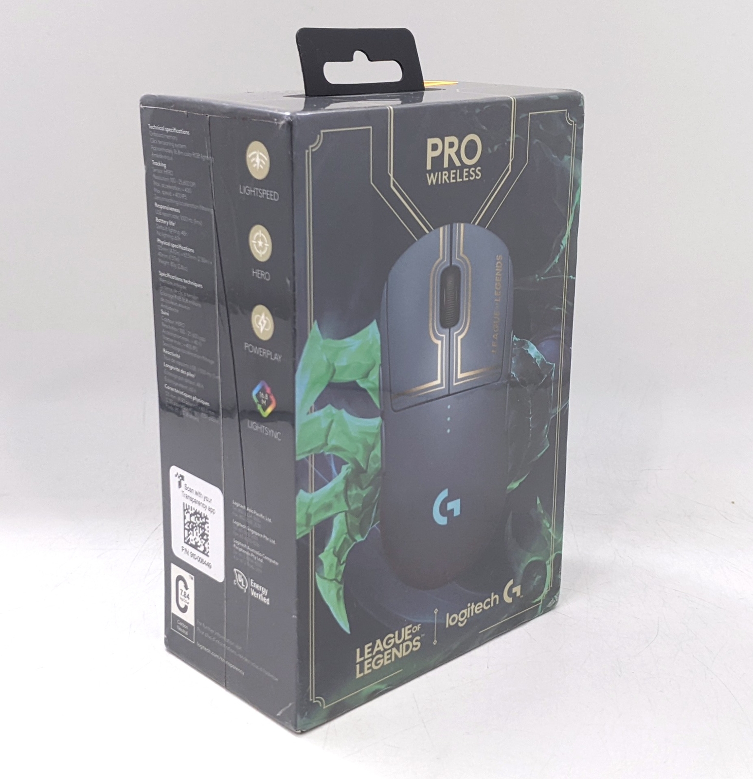 Logitech G Pro Wireless Gaming Mouse League Of Legends Edition at ...