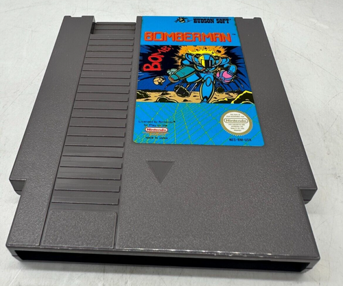 Bomberman (Nintendo NES 1985) - Original Authentic - Tested Works ...