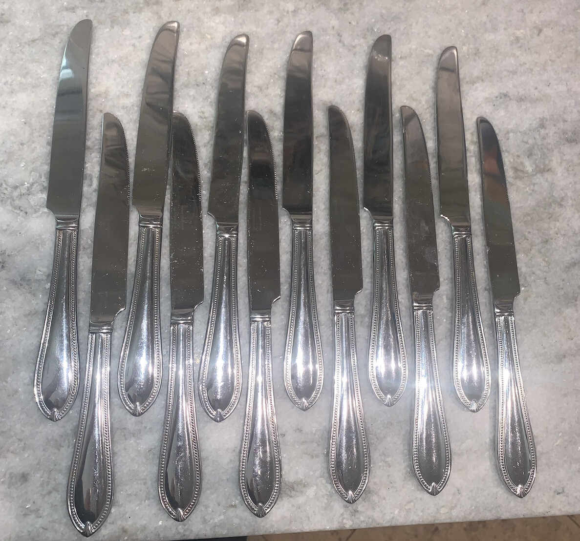 Twelve Reed & Barton R&B Everyday Set Of 12 knives Signed 9.75”Long | eBay
