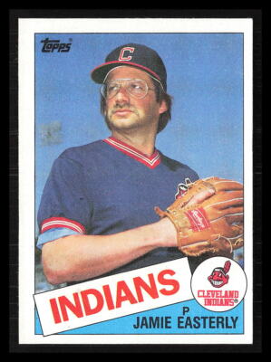Jamie Easterly 1985 Topps #764 Cleveland Indians | eBay