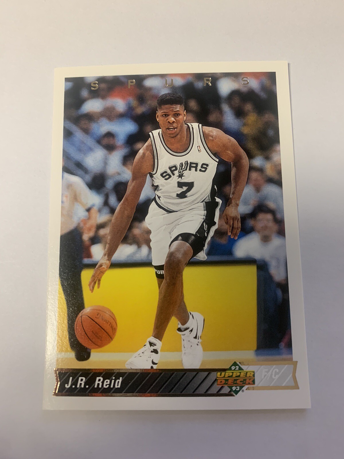 1992-93 Upper Deck NBA JR Reid San Antonio Spurs | eBay