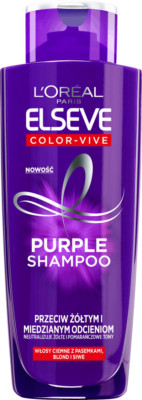 L'Oreal Elseve Color-Vive Purple Shampoo Anti Brassiness Anti Yellow ...