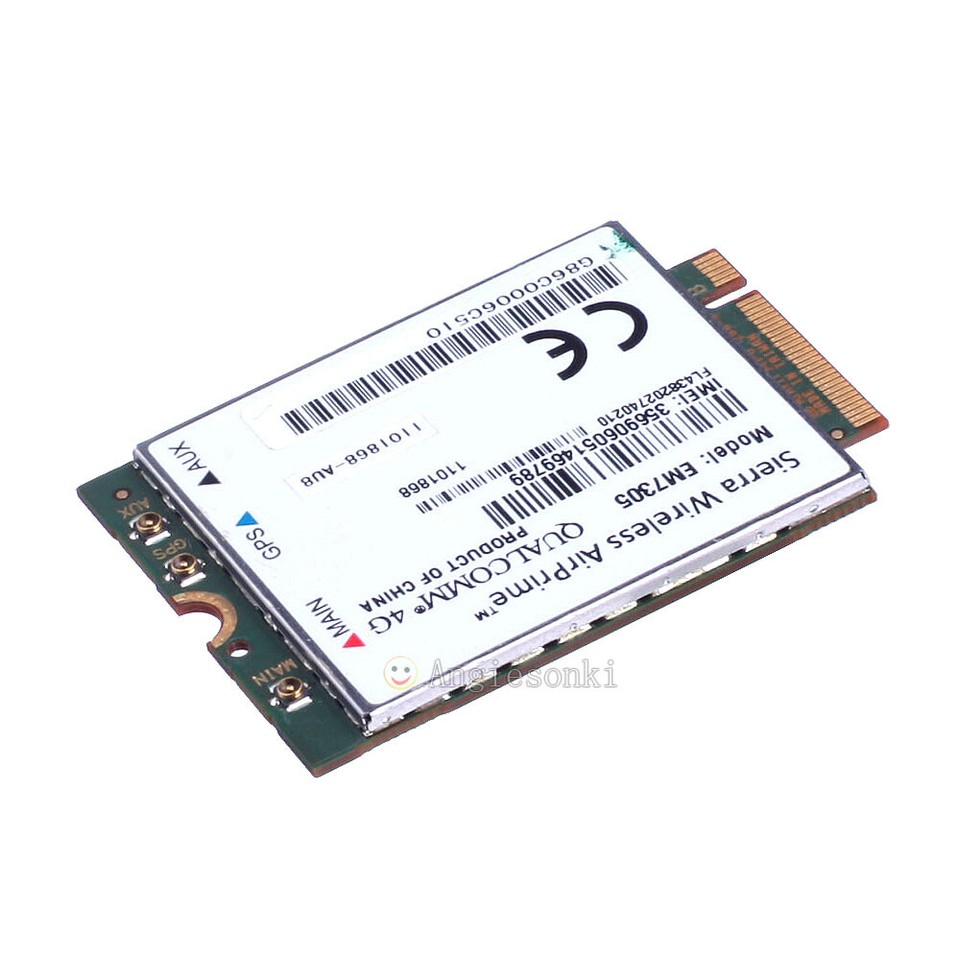 Dell DW5809e K2W44 Sierra Wireless Airprime EM7305 4G Module NGFF LTE ...