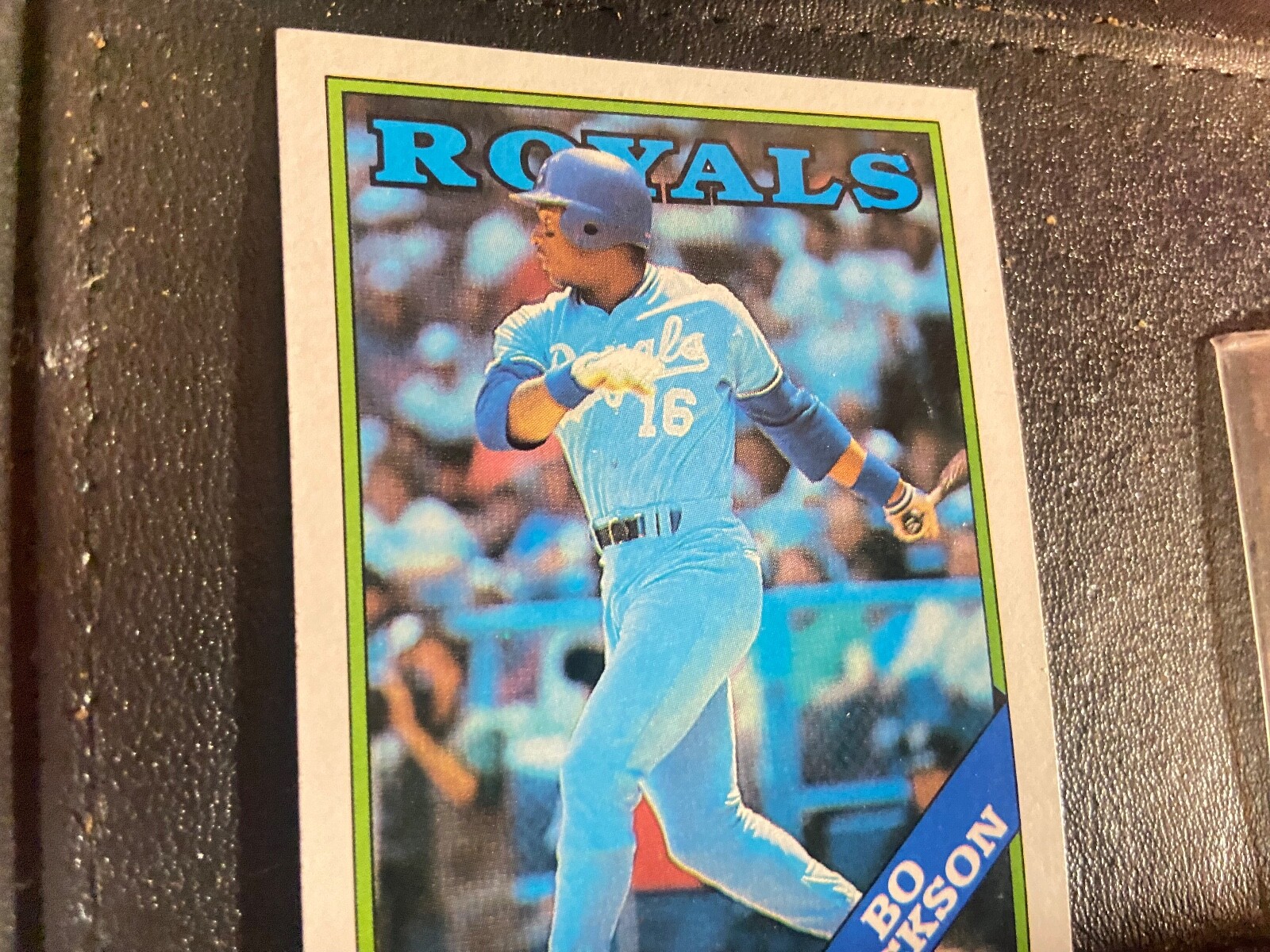 1988 Topps - #750 Bo Jackson Royals Baseball ULTRA Rare ERROR Card With ...