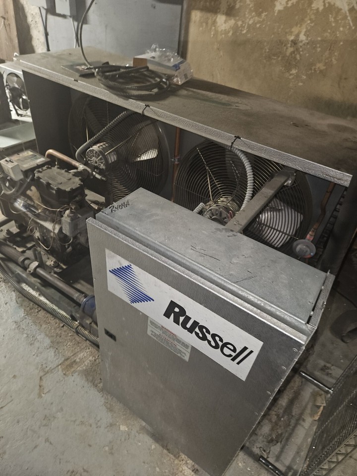 8 HP Discus RUSSELL condensing Unit (Copeland Discus) Low Temp 404a For ...