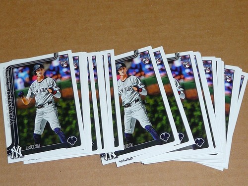 2025 Topps BASE LOT OF 35 CARDS DUKE ELLIS YANKEES ROOKIE #599 | eBay