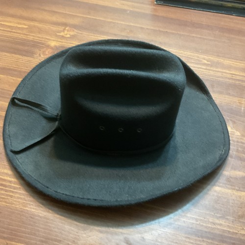 Double S The Bandido Hot Collection Size 6 1/2 Black Cowboy Hat | eBay