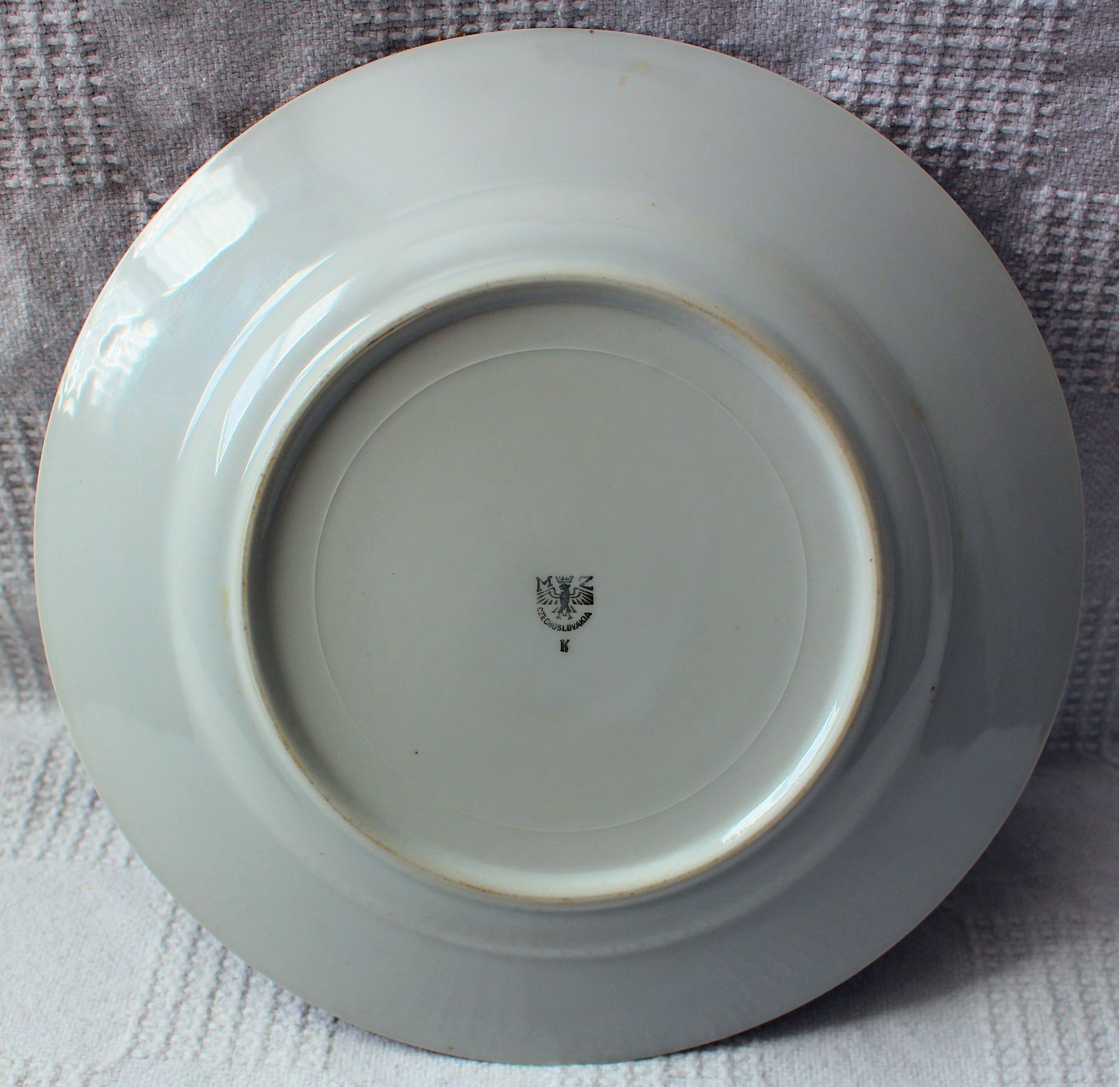 Vintage MZ Moritz Zdekauer 10 Inch Diameter Czechoslovakia Plate | eBay