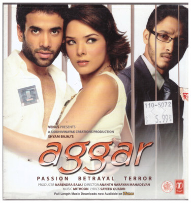 Aggar - Tusshar kapoor, shreyash talpade [CD] Soundtrack bollywood | eBay