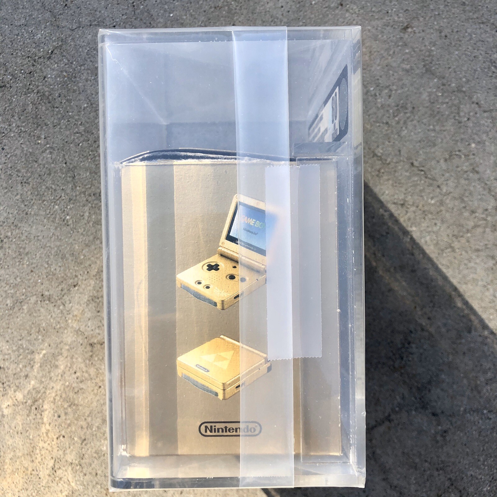 Nintendo Game Boy Advance SP Legend of Zelda Gold Handheld System for ...