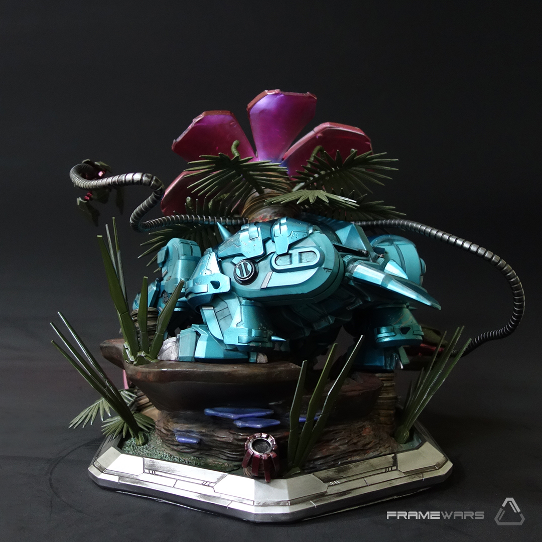 New In Stock Frame Wars MECHA VENUSAUR 300PCS Limited Painted Model ...