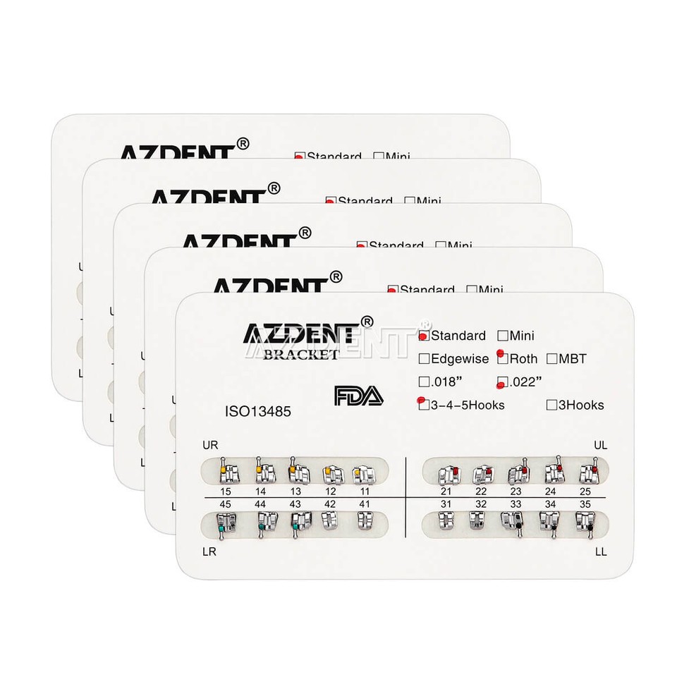 AZDENT Dental Orthodontic Brackets Braces/Bonding Light Cure Resin ...