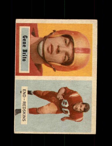 1957 GENE BRITO TOPPS #48 REDSKINS *R2271 | eBay