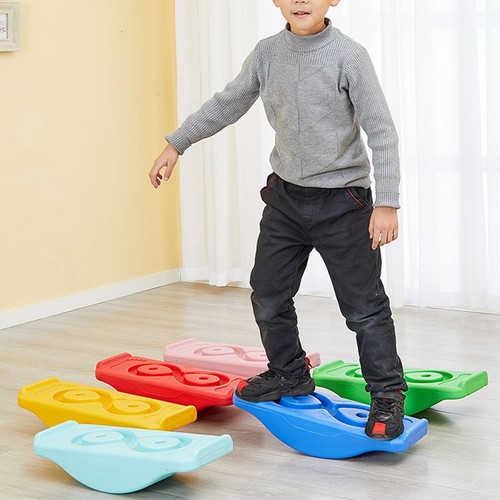 Children Balance Board Kids Sensory Training Rocking Seesaw Fitness ...
