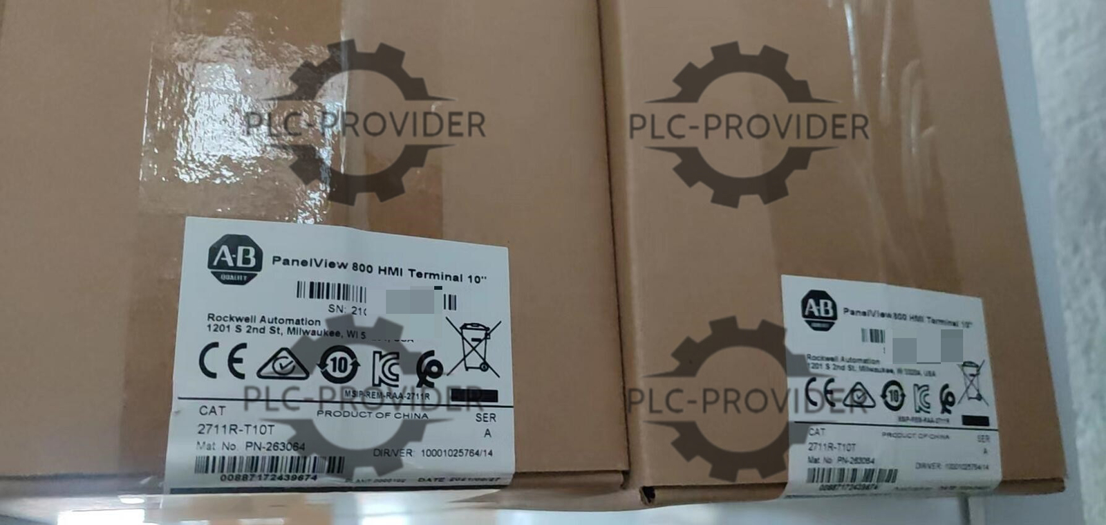 Allen-Bradley PanelView 800 10.4 Inch HMI Terminal - 2711R-T10T for ...
