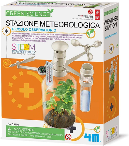 4M Green Science Weather Station, Mini Observatory, 6 Experiments ...