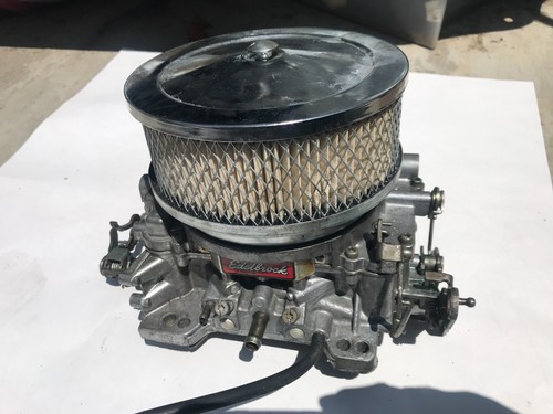 EDELBROCK 1411 PERFORMER SERIES Carburetor 4V CARB 750 CFM 4BBL MANUAL ...
