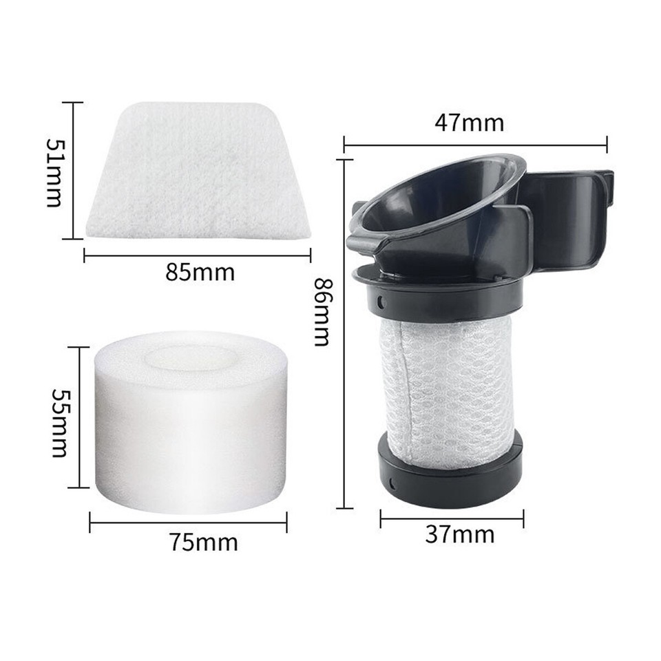 Vacuum Filter for Shark ION Flex DuoClean X30 X40 F60 F80 IC205 IR70 ...