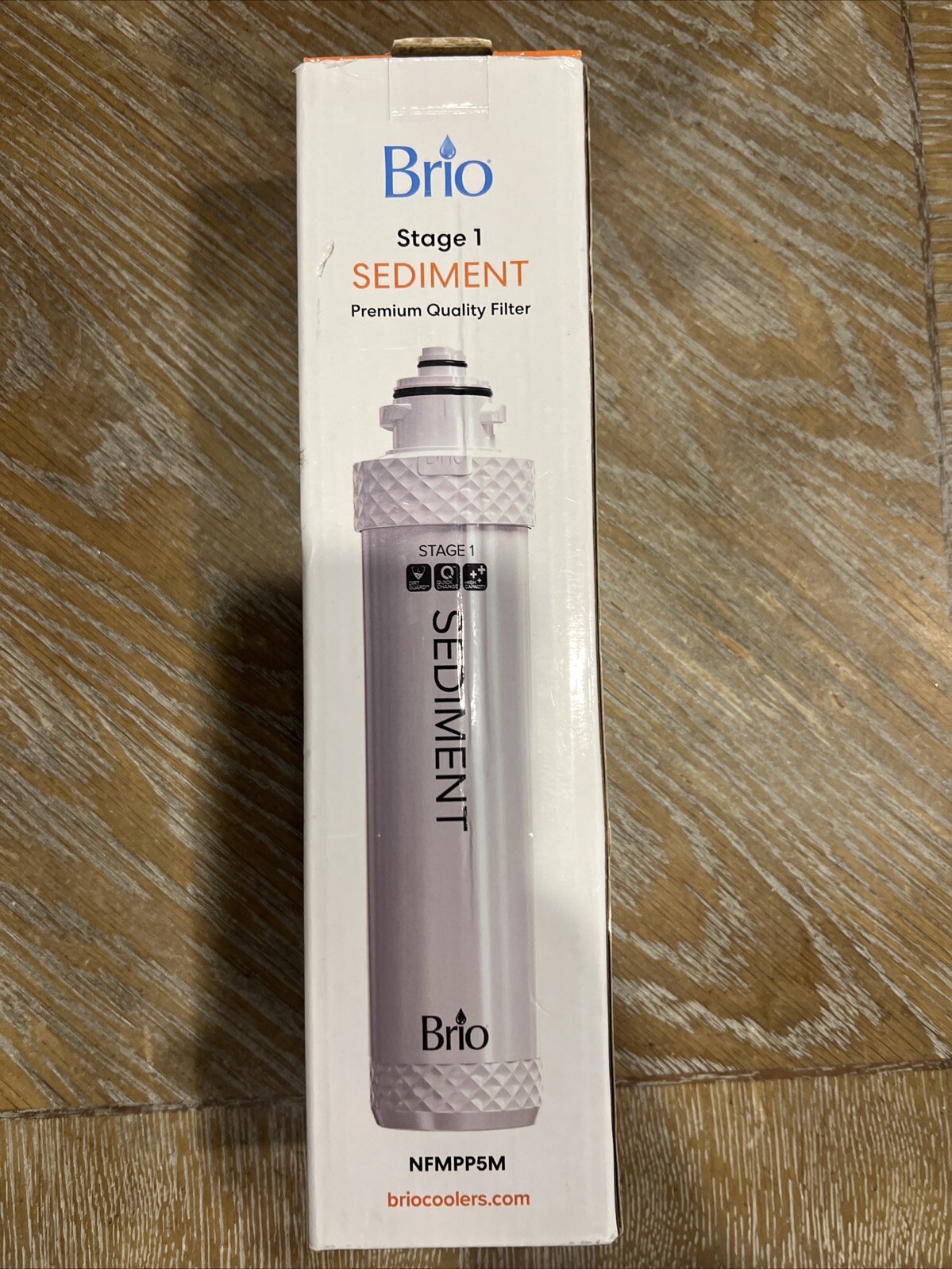 Brio Quick-Change Water Cooler Filter Cartridge - Stage-1: Sediment ...