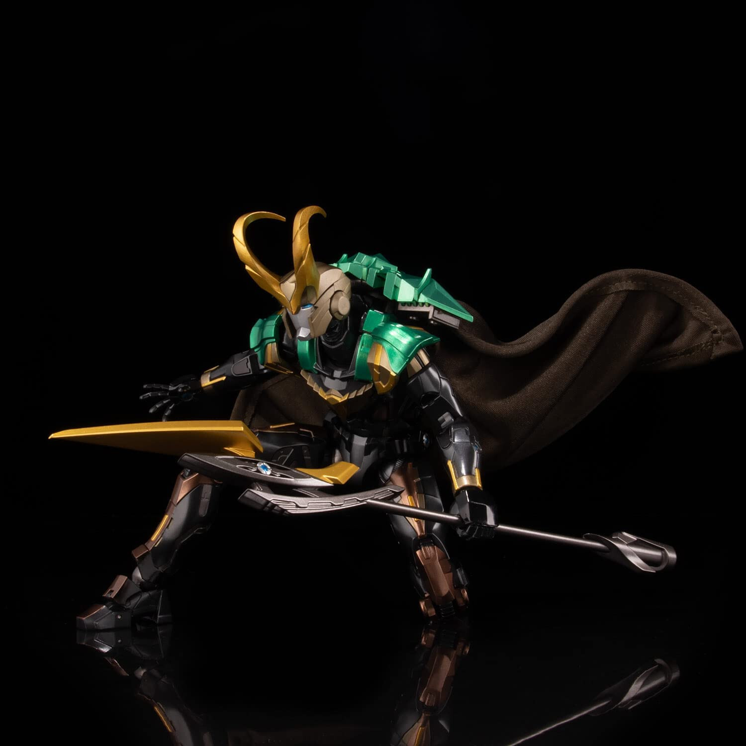 Sentinel MARVEL FIGHTING ARMOR LOKI Action Figure w/ Tracking NEW | eBay